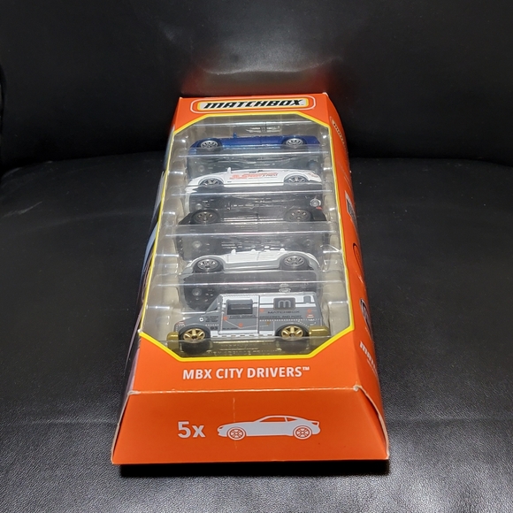 Mattel | Toys | Nib Matchbox Mattel 5pack Mbx City Drivers Collectible ...